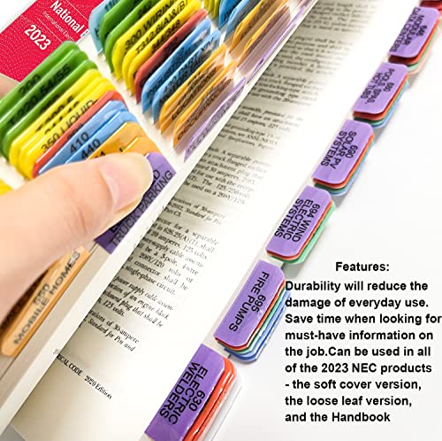 Snapklik.com : National Electrical Code 2023 NEC Code Book Tabs (Book ...
