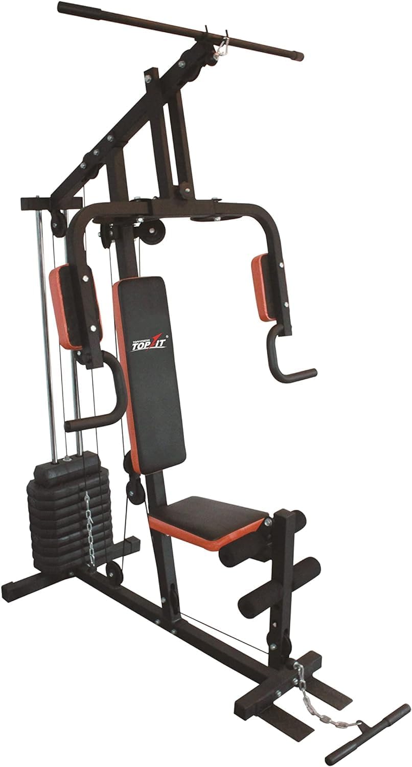 Korix Multi-functional Home Gym Station - With Weights 65 KG: Buy ...