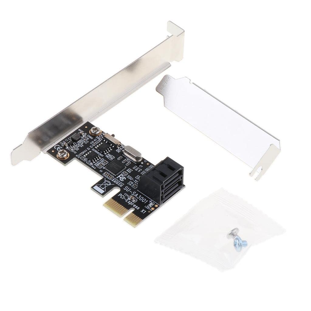 TiMi Trends PCIe PCI Express to 2-Port SATA3.0 III Expansion Controller ...