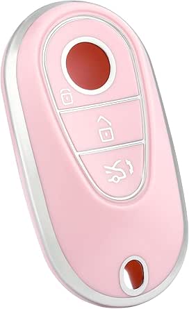 Amazon.com: OFF WE GO for Mercedes Benz Key Fob Cover, Soft TPU ...