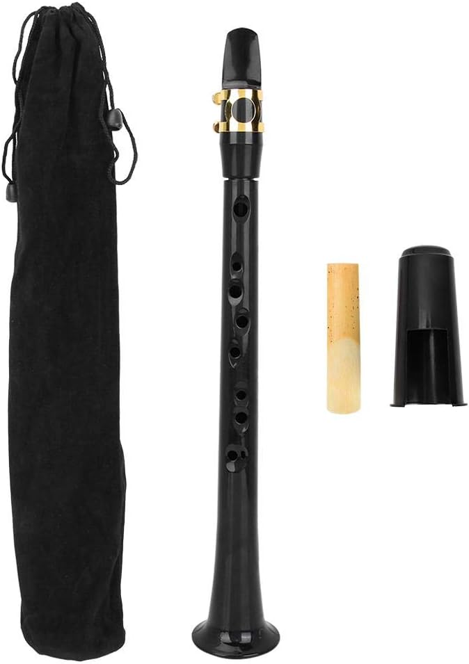 Mini Pocket Saxophone Practice Sax Portable Pocket Saxophone with Reed ...