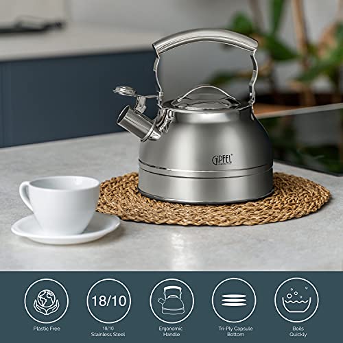 Reviews for Gipfel International Whistling Tea Kettle Stovetop ...