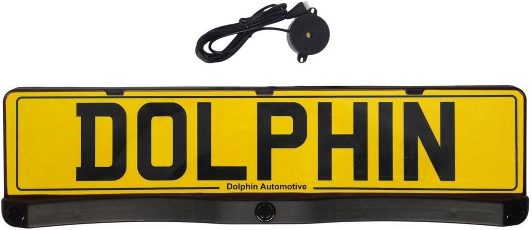 Dolphin Automotive Number Plated Mounted Parking Sensors Kit. 3 ...