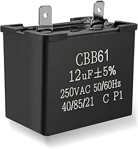 Amazon.com: Refrigerator Compressor Capacitors Fit for GE Refrigerator ...