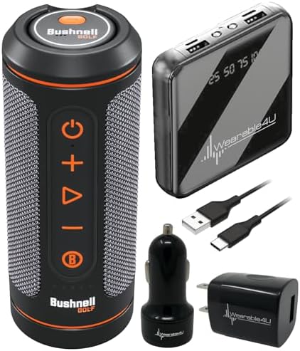 Amazon.com: Wearable4U - Bushnell Wingman 2 GPS Golf Speaker with Power ...