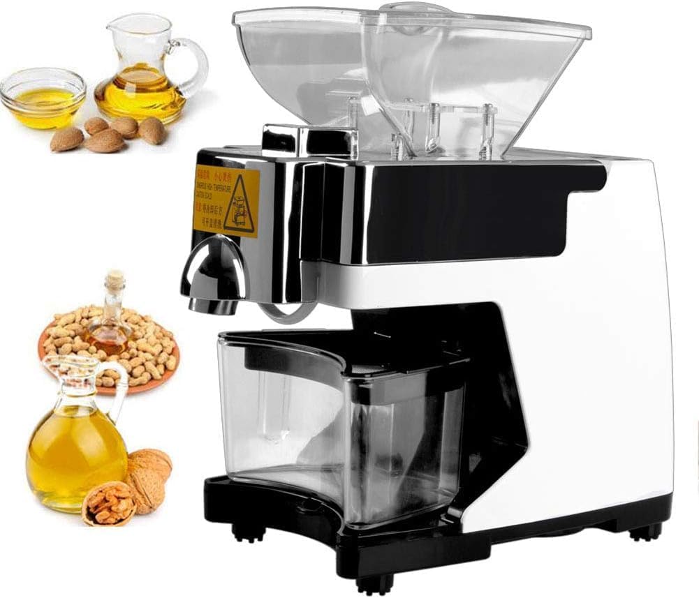 Amazon.com: Home Automatic Oil Press Machine Cold/Hot Expeller Healthy ...