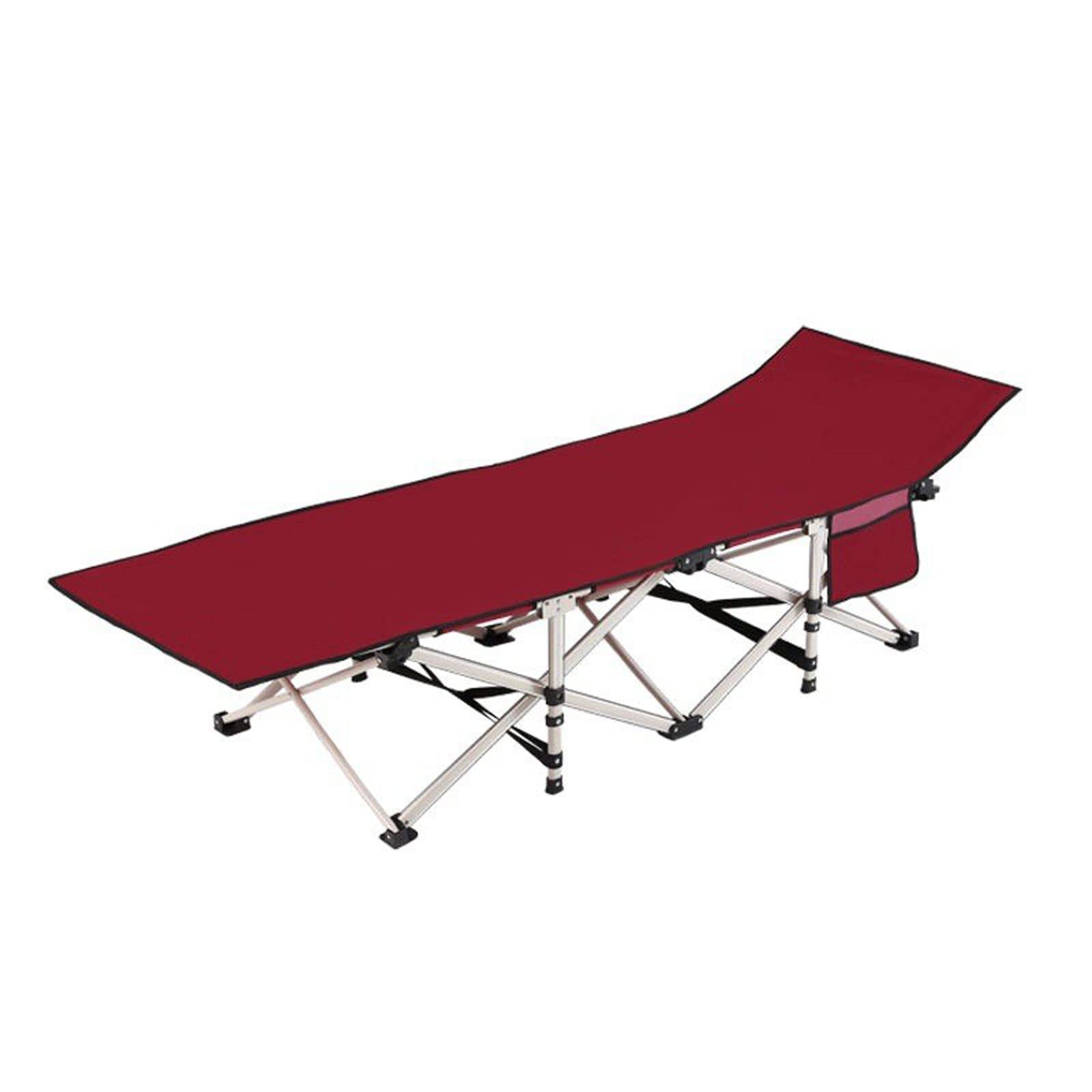 JTWMY Folding Camping Cot, Adults Portable and Lightweight Cots ...