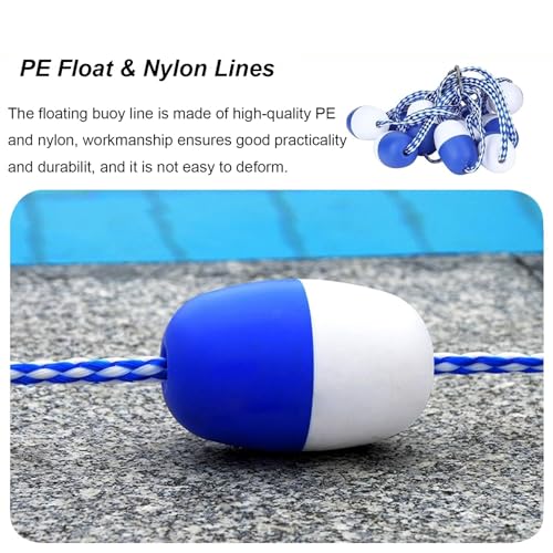 DONGYUE 3.3-99 ft Long Swimming Pool Safety Rope Float Kit ...