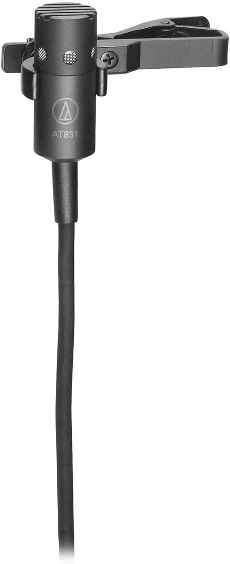 Amazon.com: Audio-Technica AT831B Wired Lavalier Microphone : Musical ...