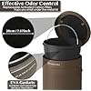 Amazon.com: PAWZIDEA Dog Poop Trash Can Outside Odor Control, 3.1Gallon ...