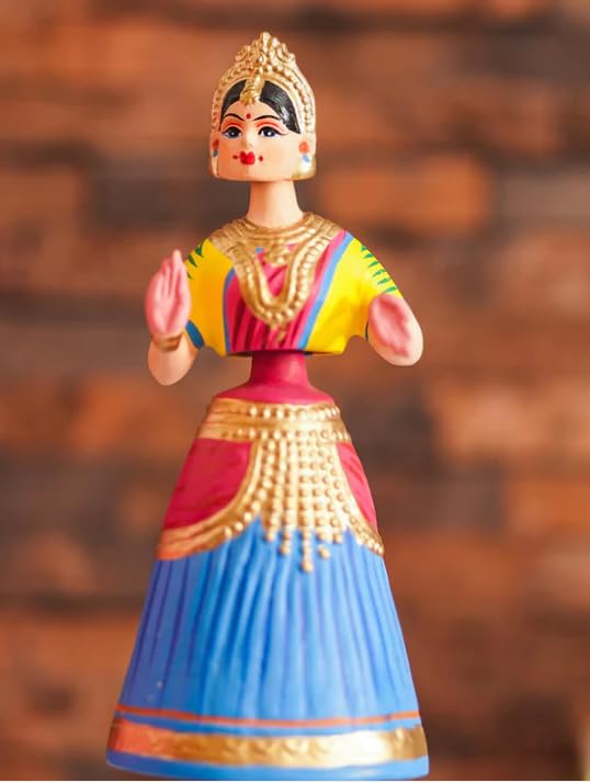 SRI Surya Original Kondapalli Dancing Doll | Paper Mache Doll | Iconic ...