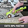 SnapFresh 4V Cordless Electric Scissors-Rechargeable Rotary Box Cutter ...