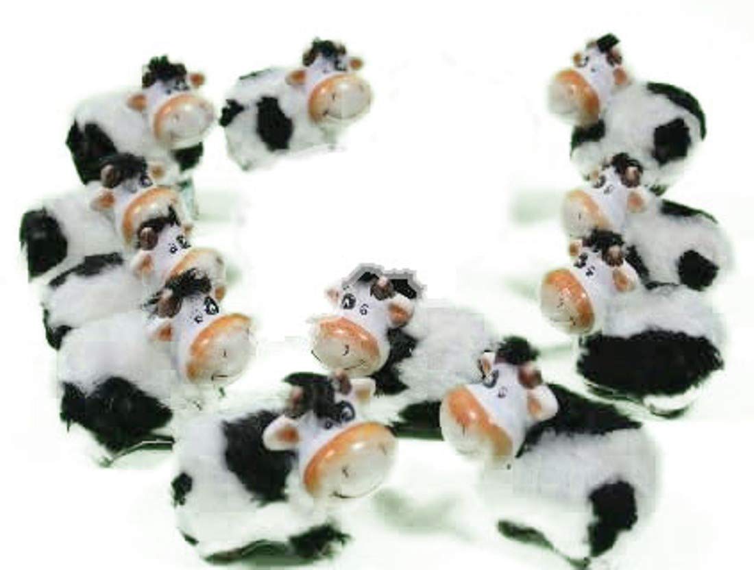 Amazon.de: KUH - FAMILIE RIESIG MIT 13 Tieren mit Fell DEKO Kuhherde ...