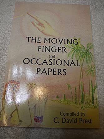 The moving finger and occasional papers: unknown author: 9780722334935 ...