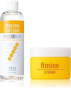 Amazon.co.jp: EBiS(エビス化粧品)アミノローションプレミアム310ml × アミノクリーム100g セット 保湿 : ビューティー