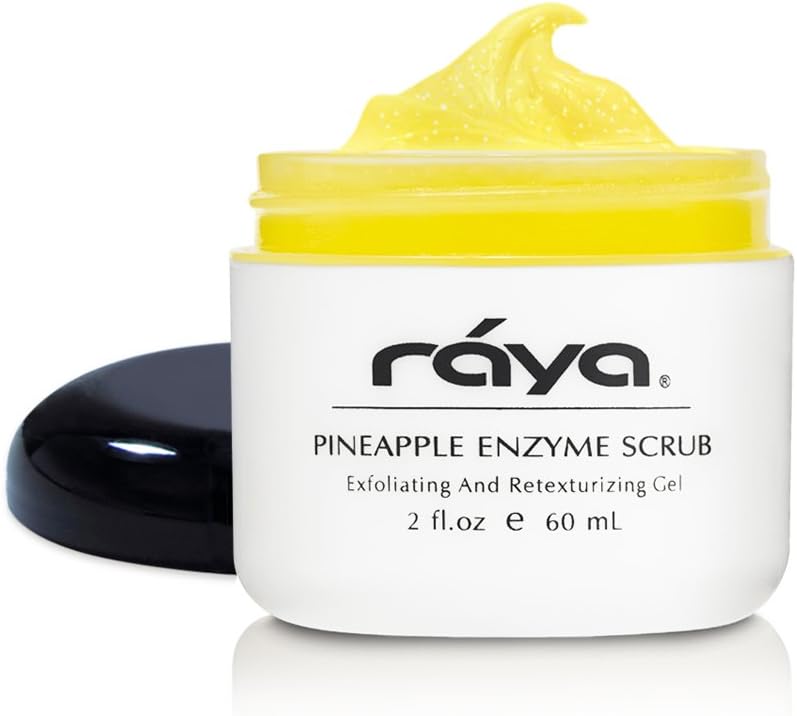 Amazon.com: RAYA Pineapple Enzyme Facial Scrub (120) | Exfoliating and ...