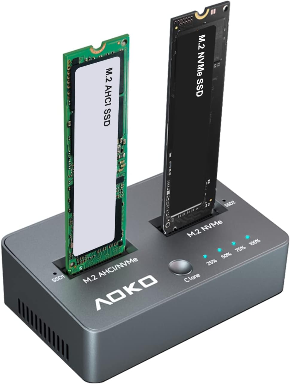Amazon.com: AOKO NVMe/AHCI Clone Duplicator, External USB C 3.2 (20Gbps ...