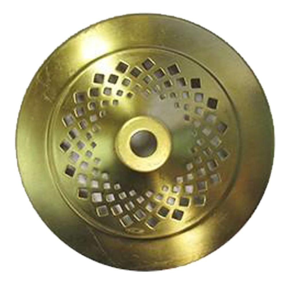 4.25 Inch Round Vented Solid Brass Vase Cap for Lamps, Fixtures, & Lamp ...