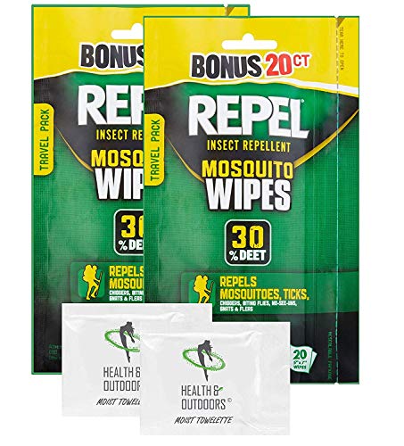 Repel Sportsmen 30-Percent Deet Mosquito Repellent Wipes Reviewed