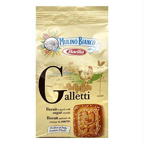 Amazon.com : Mulino Bianco Cookie Galletti 5.3 OZ (Pack of 10) by ...