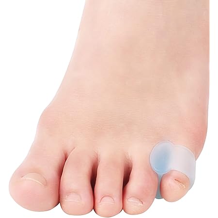 Amazon.com: 5 Pairs Pinky Toe Cushion Splint, Little Toe Separators ...