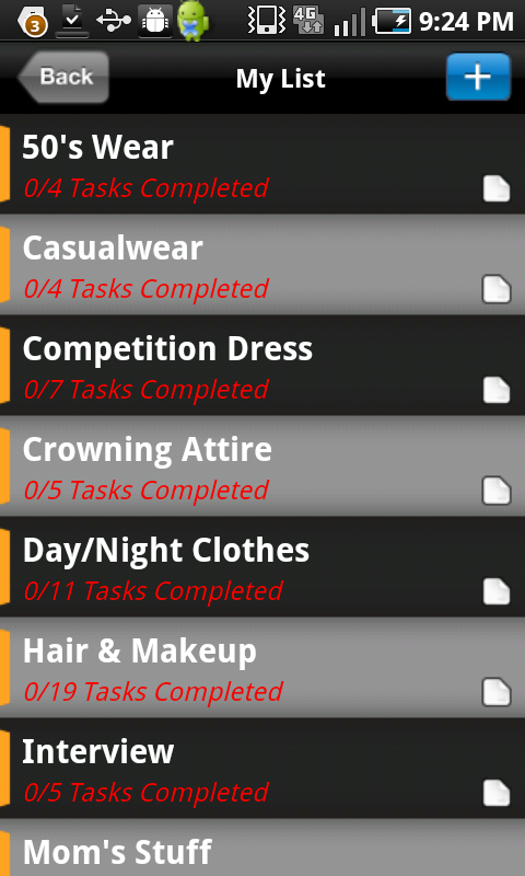 Beauty Pageant Checklist Planner - App on Amazon Appstore