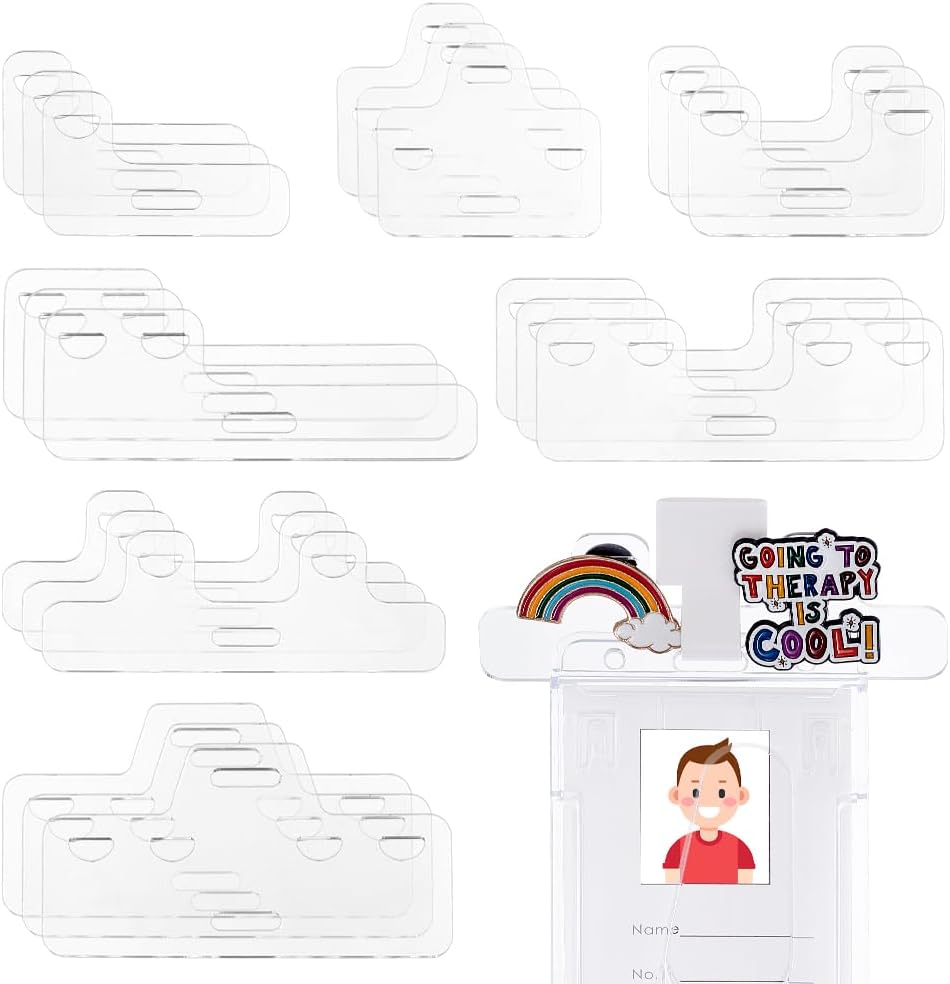 Amazon.com : PH PandaHall 21pcs 7 Styles Badge Buddy Topper, Buddy Pin ...