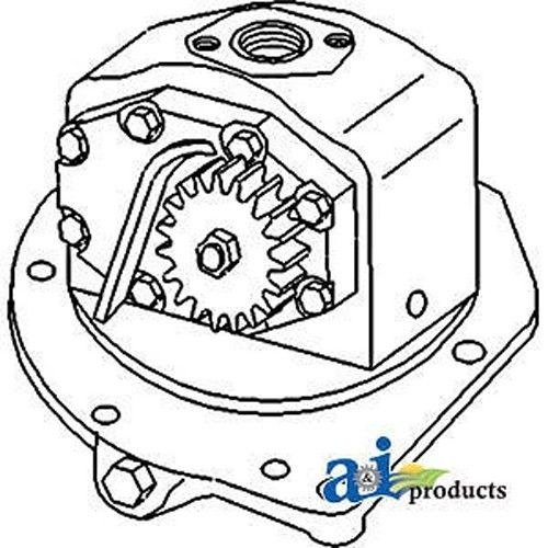 D0NN600G Hydraulic Pump Fits Ford/New Holland 5000 5100 5200 7000 7100 ...