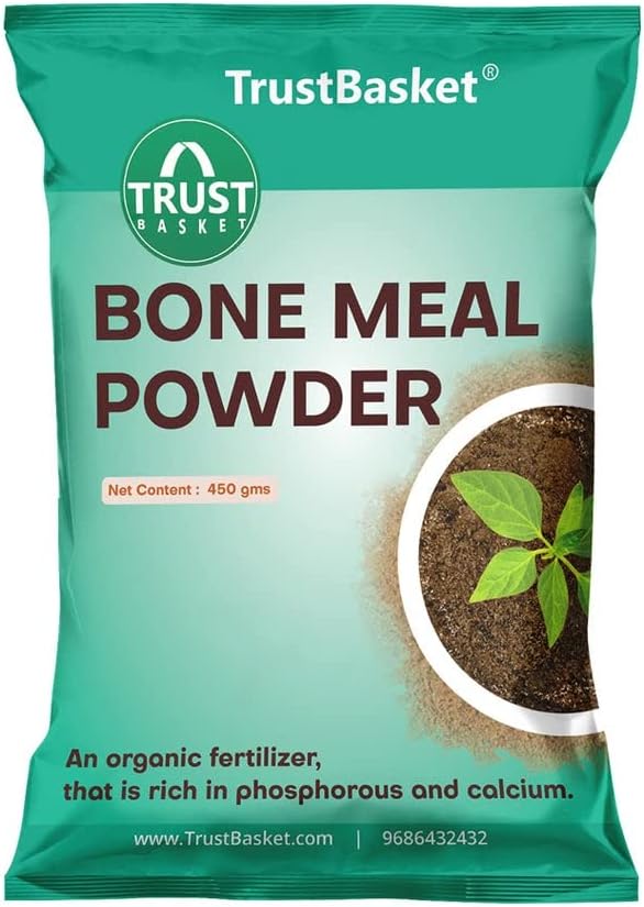 TrustBasket Organic Bone Meal for Plants Home Gardening | Steamed Bone ...