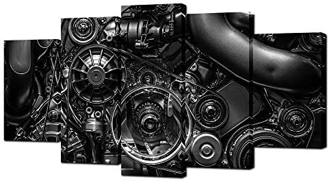 Amazon.com: Steampunk Wall Art Industrial Picture Machine Old Factory ...