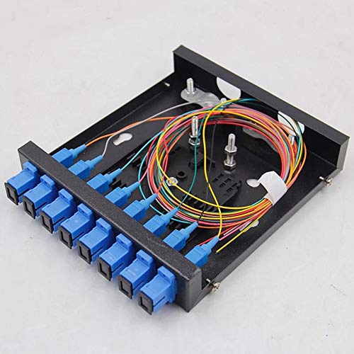 Amazon.com: 8 Port Catv Fiber Optic Patch Panel Fiber Terminal Box 8 ...