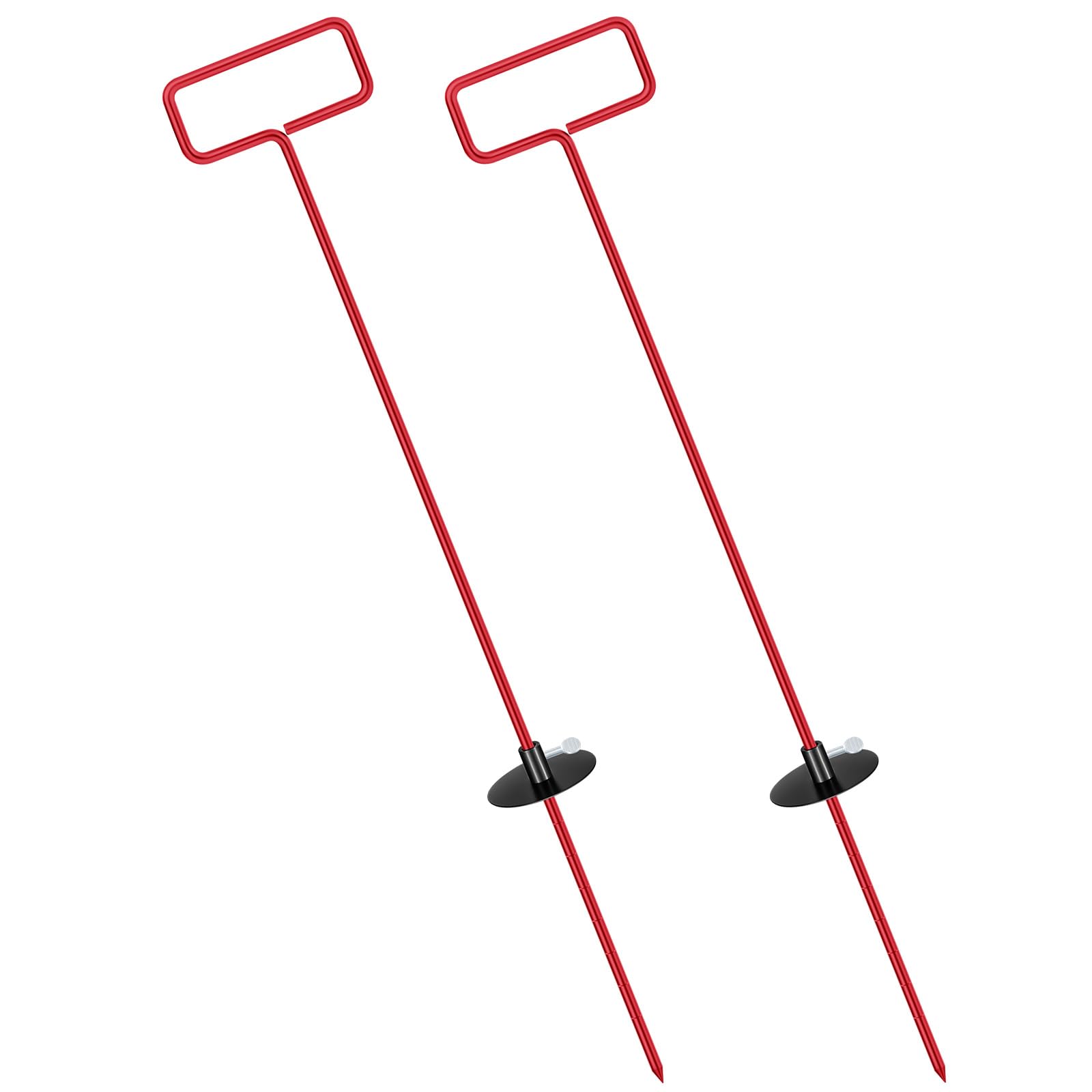 Snapklik.com : Saysurey 2 Pcs Asphalt Depth Gauge 30 Inch Metal Depth ...