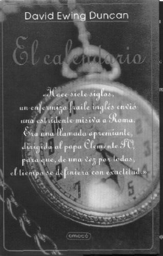 Amazon.com: El calendario: 9788478884971: David Ewing Duncan: Books