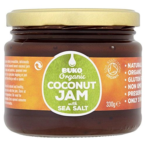Amazon.com: Buko Organic Coconut Jam with Sea Salt - 330g (0.73lbs ...