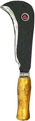 Buy AMINUS Brand Kozhikkodan Koduval Kitchen Knife Aruval Traditional ...