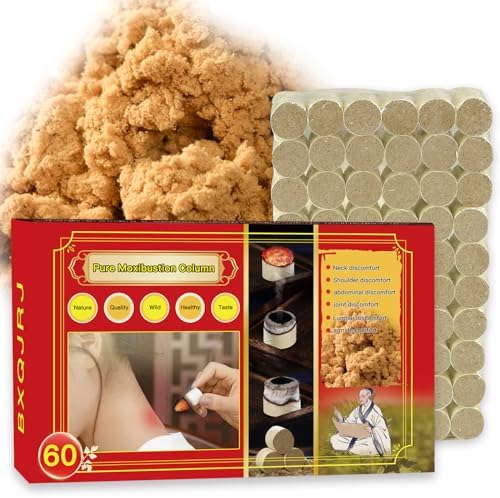 Amazon.com: 60 Columns/Box Premium Mugwort Moxa Moxibustion Sticks for ...