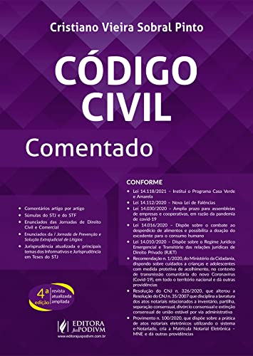 Código Civil Comentado | Amazon.com.br
