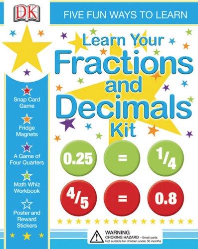 Learn Your Fractions and Decimals Kit: Vorderman, Carol: 9780756629434 ...