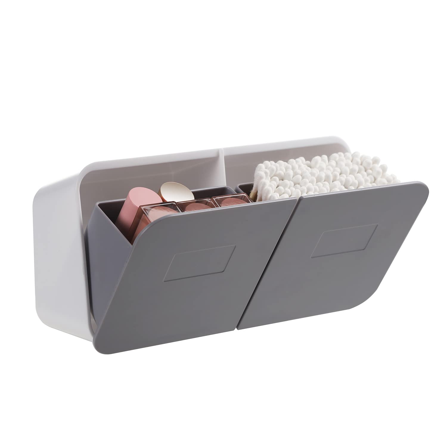 Amazon.com: RAMFIYN Qtip Holder Tampon Holder for Bathroom Wall Mounted ...