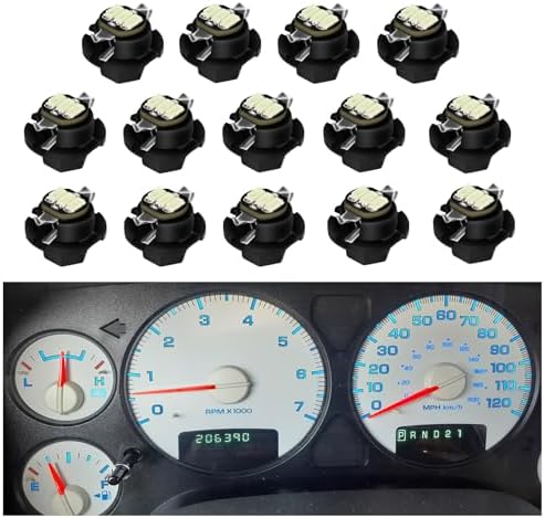 RAVSOFT Instrument Gauge Cluster Panel Speedometer LED Lights Bulbs Kit ...