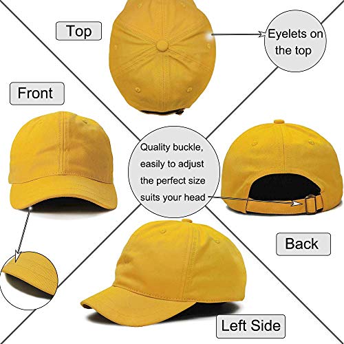 Unisex Classic Baseball Cap - Croogo Short Bill Brim Dad Cap