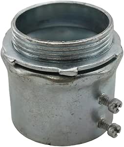 TOPAZ 640S OR EQUAL SS 4 INCH STEEL CONNECTOR FOR EMT OR RIGID CONDUIT ...