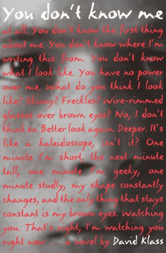 You Don't Know Me (Turtleback School & Library Binding Edition): Klass ...