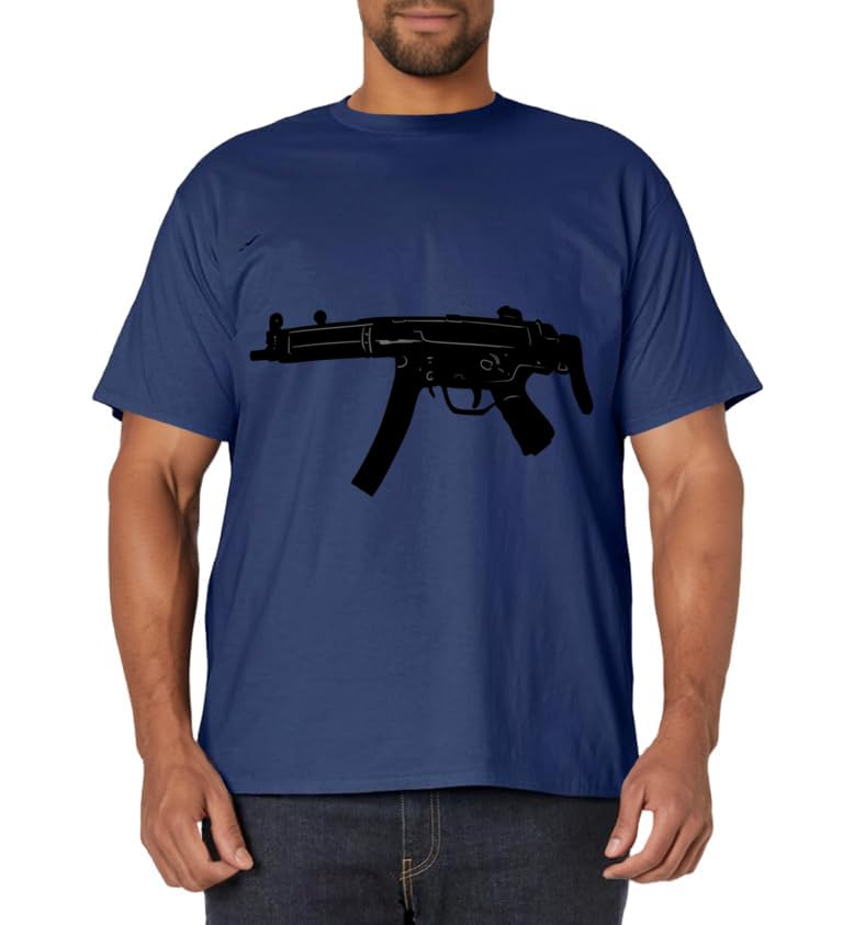 Snapklik.com : HK MP5 Submachine Gun T-Shirt