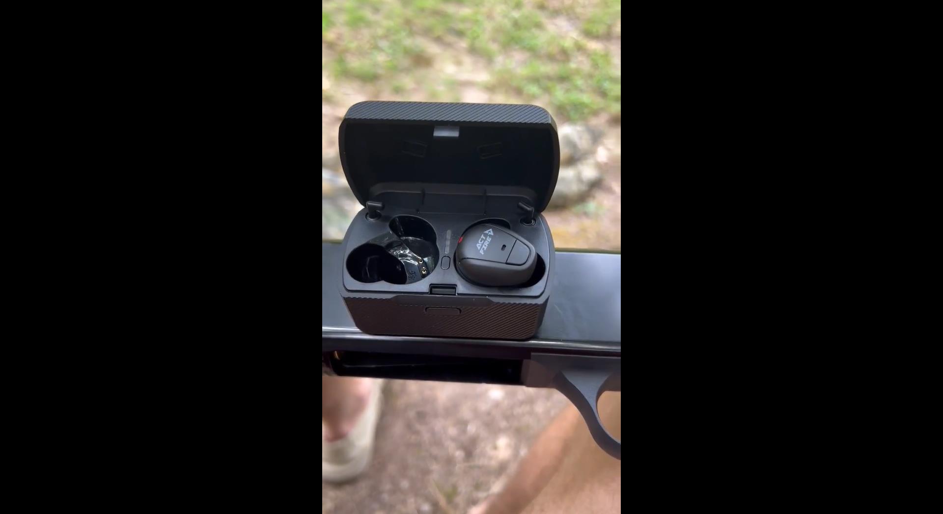 Watch ACT FIRE ear shooting protection on Amazon Live