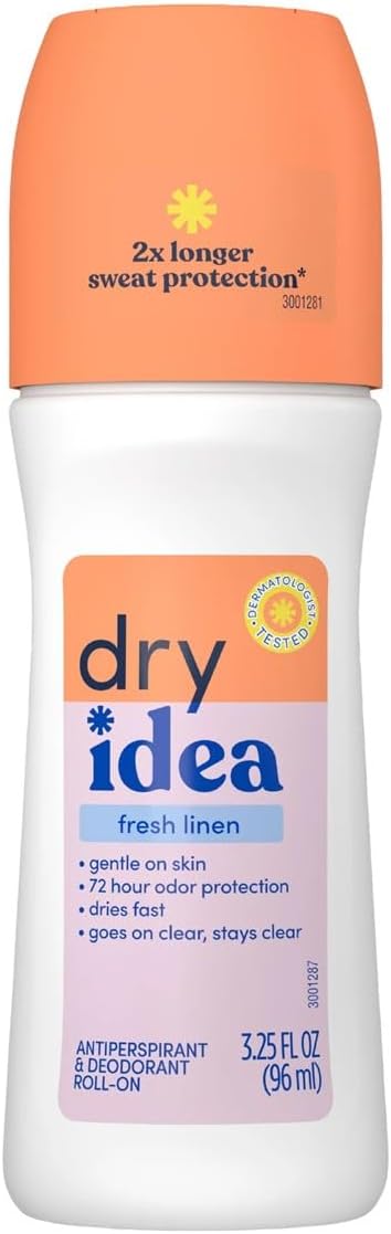 Amazon.com : Dry Idea Fresh Linen Roll-On Antiperspirant Deodorant ...