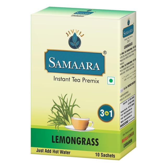 Samaara Instant Tea Premix Sachets, 10 Sachets Box, Instant Tea, Premix ...
