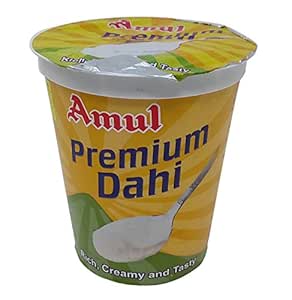 Amul Dahi - Premium, 400g Cup : Amazon.in: Grocery & Gourmet Foods