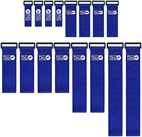 Amazon.com: Wrap-It Super-Stretch Storage Straps - Assorted 16-Pack ...