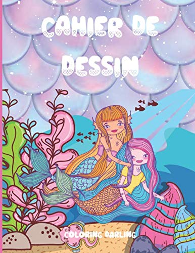 Amazon.com: Cahier de Dessin: Pour le coloriage des enfants 100 Pages ...
